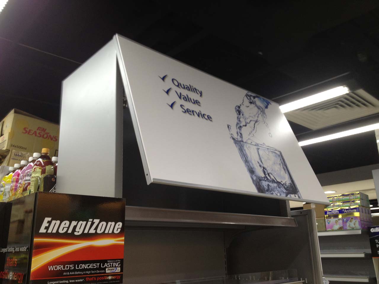 Customised Store Shelving - Custom Made Shop Shelving - Austinco Singapore